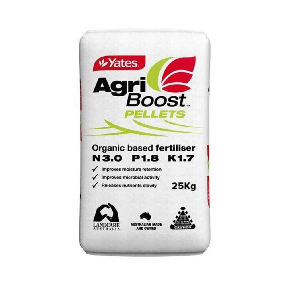 Yates - Agriboost Pellets - 25kg- Port Stephens Mower & Outdoor Centre
